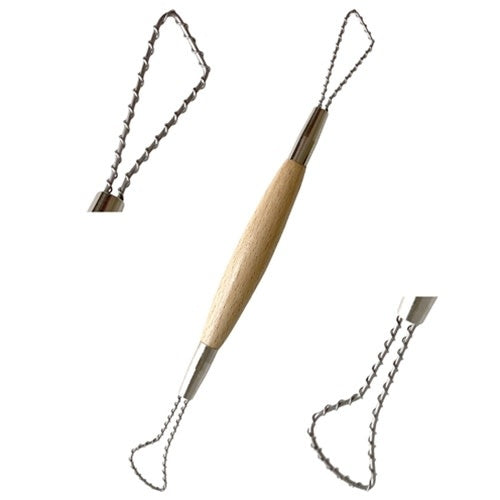 Wire Wrapped Clay Tool #206 - The Compleat Sculptor – The Compleat Sculptor, Inc