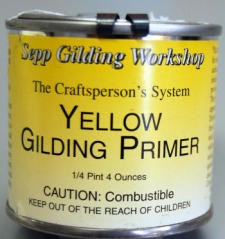 Gilding Primer Yellow 4oz - The Compleat Sculptor – The Compleat Sculptor, Inc