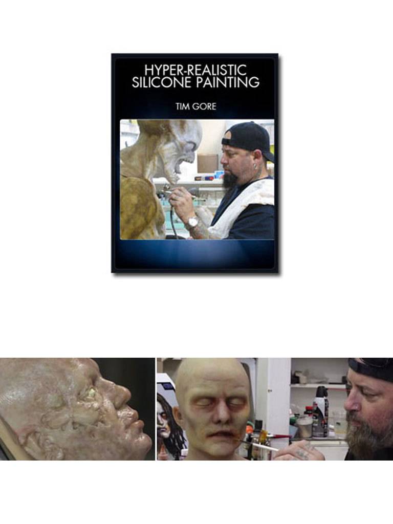 Hyper-Realistic Silicone Painting Tim Gore DVD - The Compleat Sculptor – The Compleat Sculptor, Inc