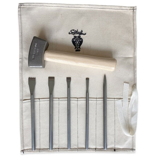 Basic Stone Carving Set BAS - The Compleat Sculptor – The Compleat Sculptor, Inc