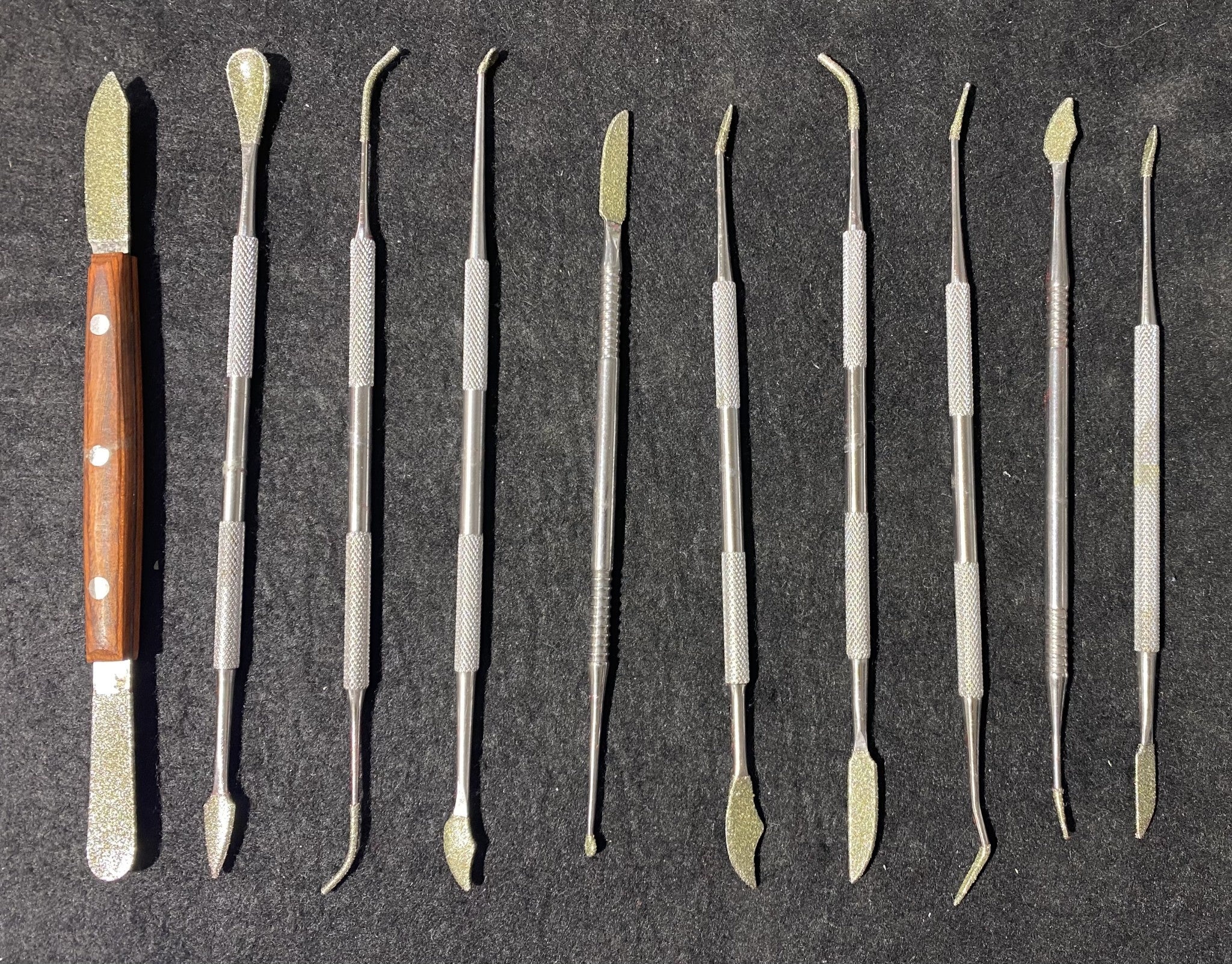 Diamond Riffler File Set of 10 – The Compleat Sculptor, Inc