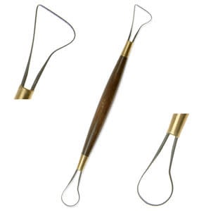 9'' Serrated Wire End Modeling Tool #221 – The Compleat Sculptor, Inc