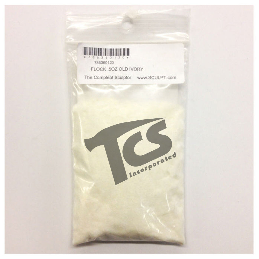 Flock Old Ivory .5oz – The Compleat Sculptor, Inc
