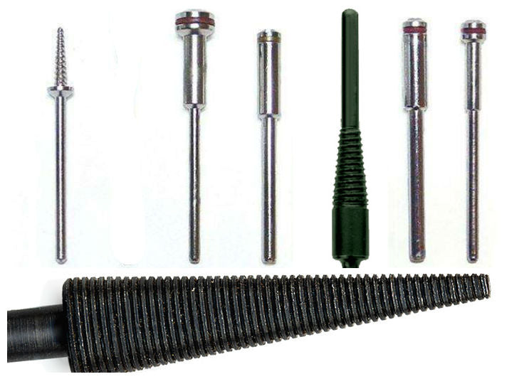 Buffing Mandrels – The Compleat Sculptor, Inc