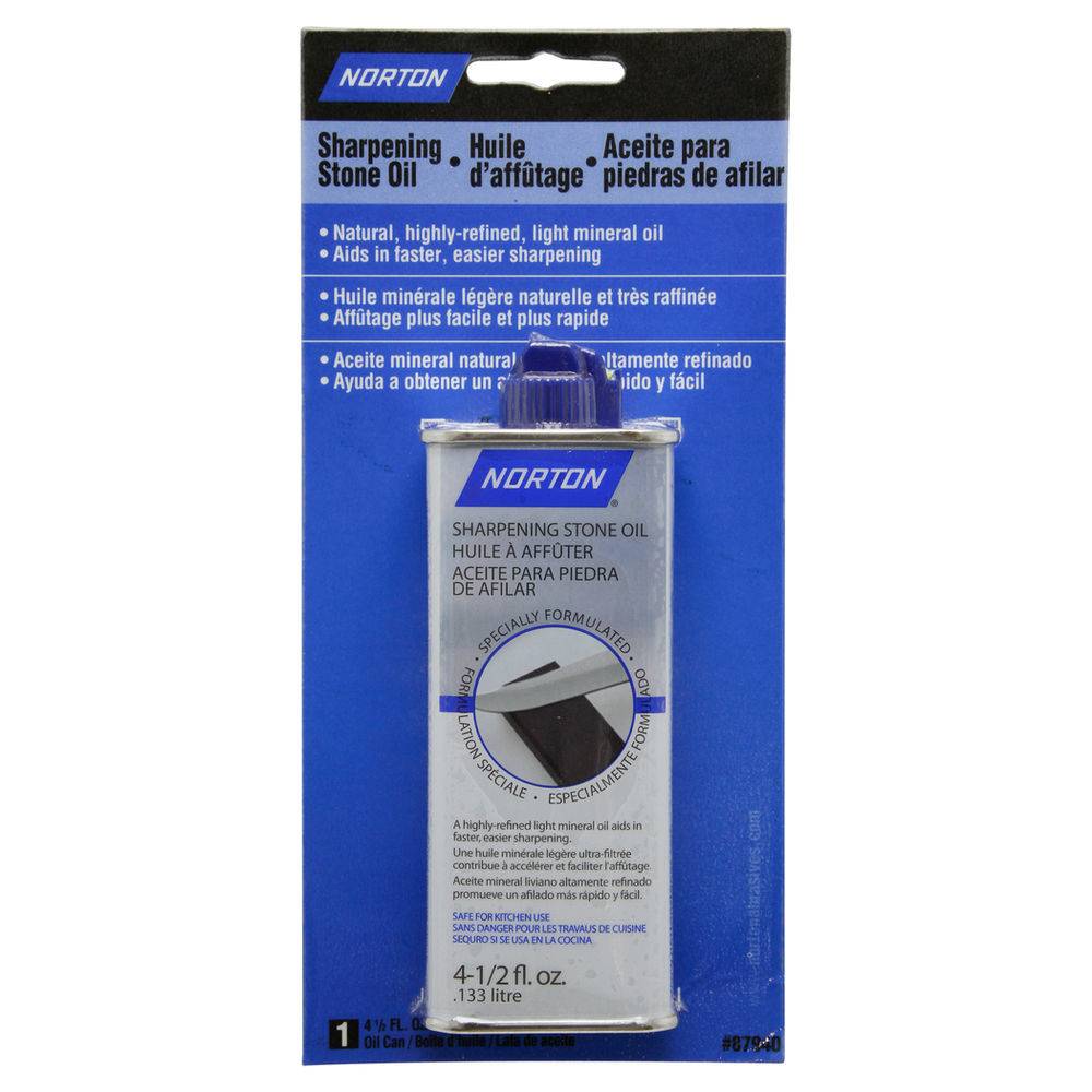 Norton Sharpening Stone Oil 4oz Carded - The Compleat Sculptor – The ...