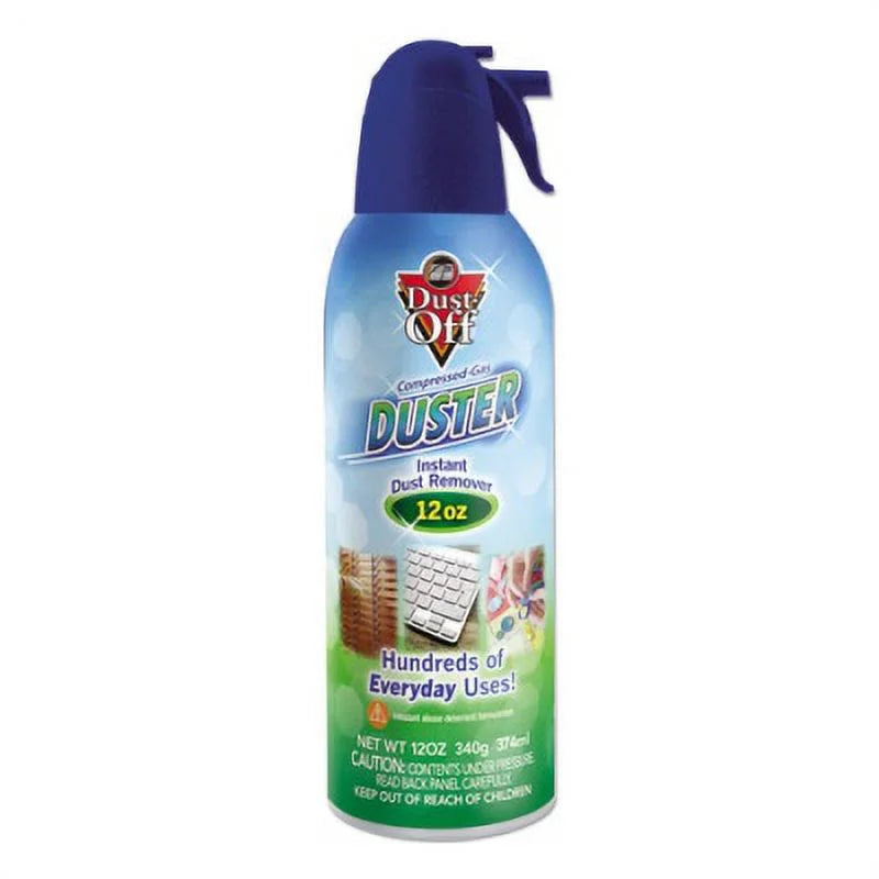 Dust-Off Disposable Compressed Gas 12oz Can - The Compleat Sculptor ...