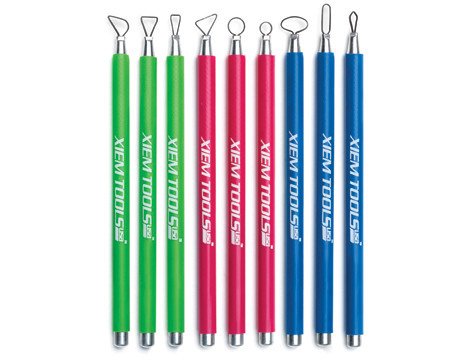 Mini Ribbon Tool Set D Xiem (9 Tools) - The Compleat Sculptor – The ...