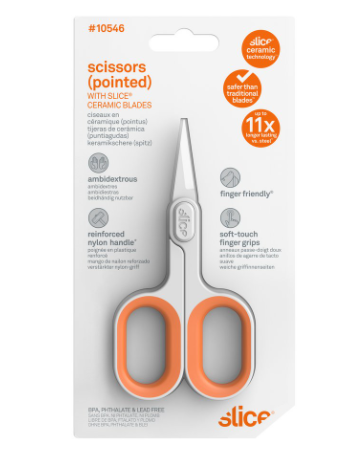 Ceramic Scissors (Pointed Tip) – The Compleat Sculptor, Inc