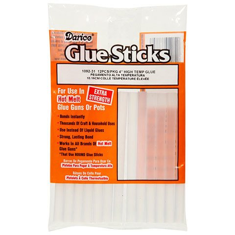 Mini Glue Sticks 5/16'' (12pcs) - The Compleat Sculptor – The Compleat ...