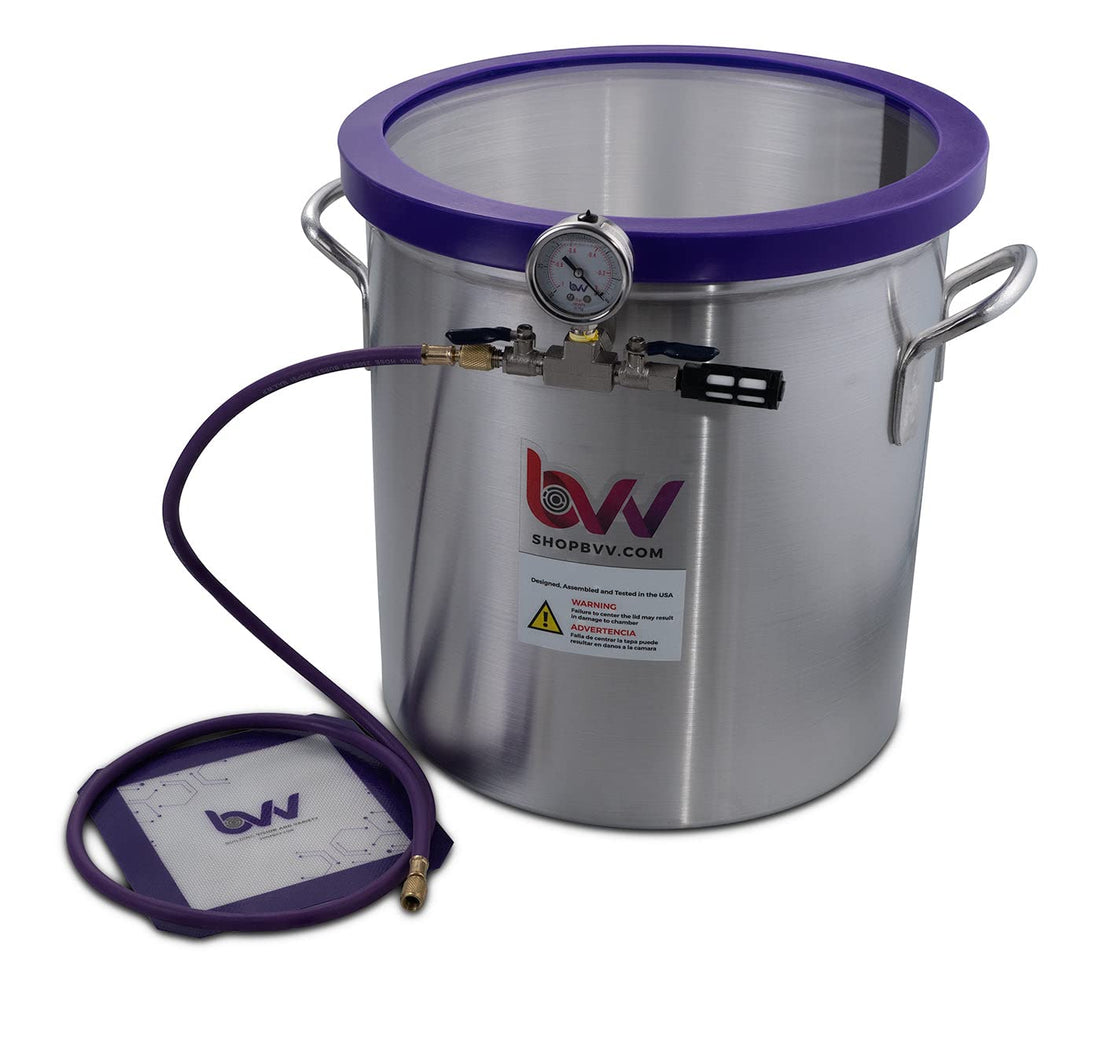 5 Gallon Vacuum Chamber Only (Requires Vacuum Pump) - The Compleat ...