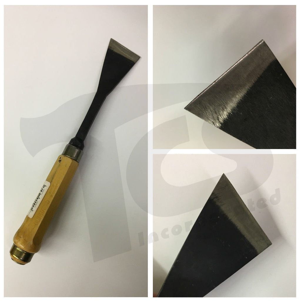 #2/#51 Fish Tail Skew Chisels – The Compleat Sculptor, Inc