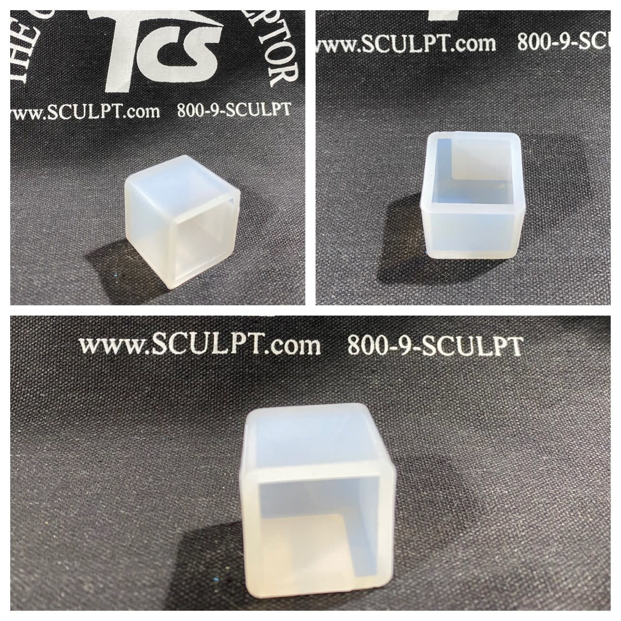 1in Cube Silicone Mold – The Compleat Sculptor, Inc