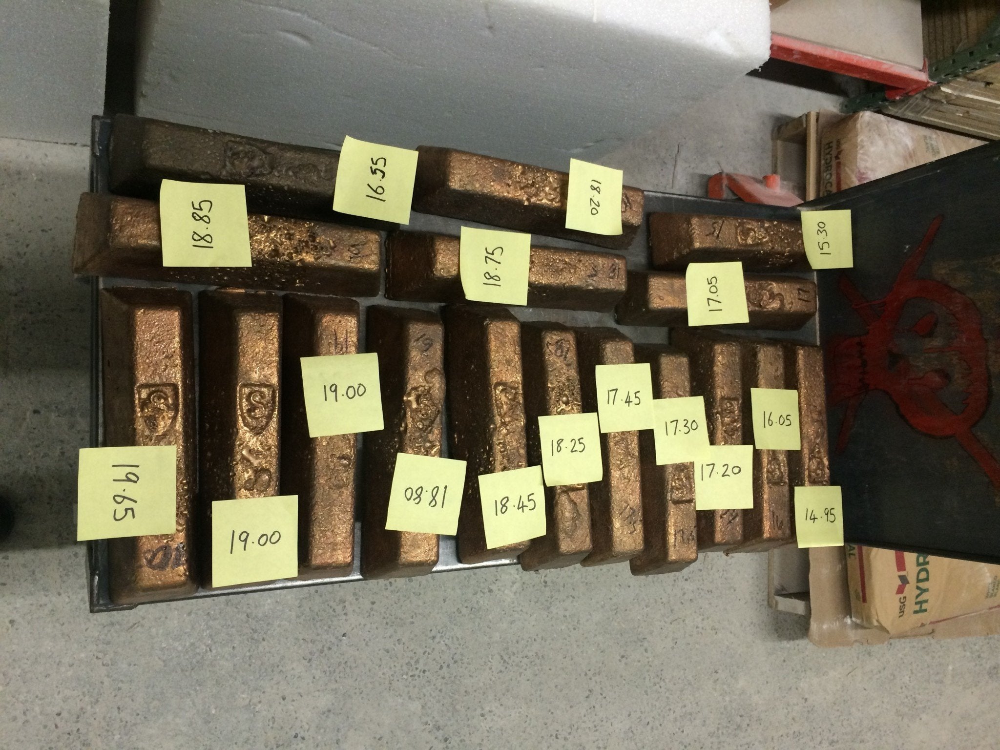 Everdur Bronze Ingots – The Compleat Sculptor, Inc