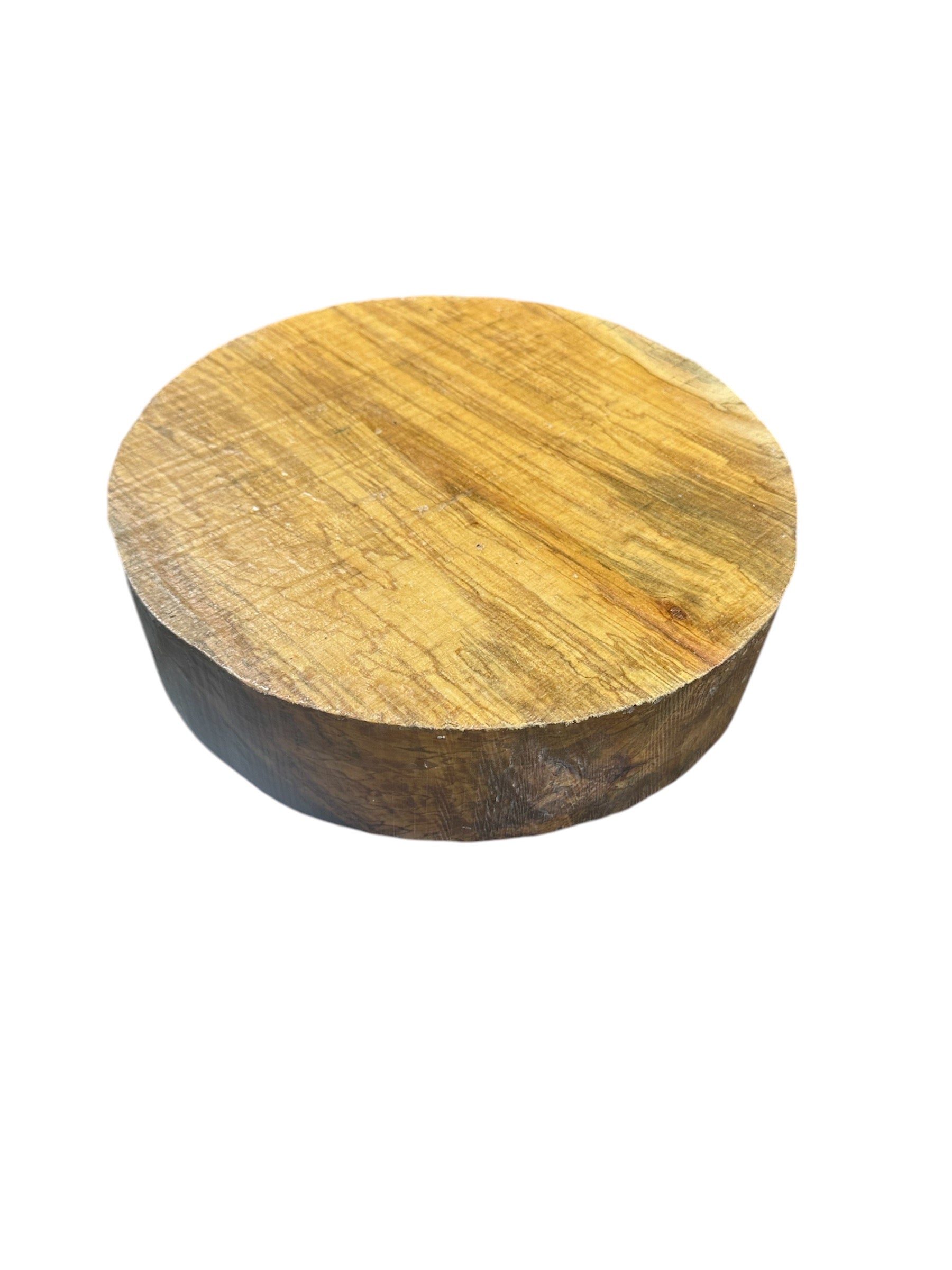 SPALTED MISSOURI HARD MAPLE Round Block 12x3" – The Compleat Sculptor, Inc