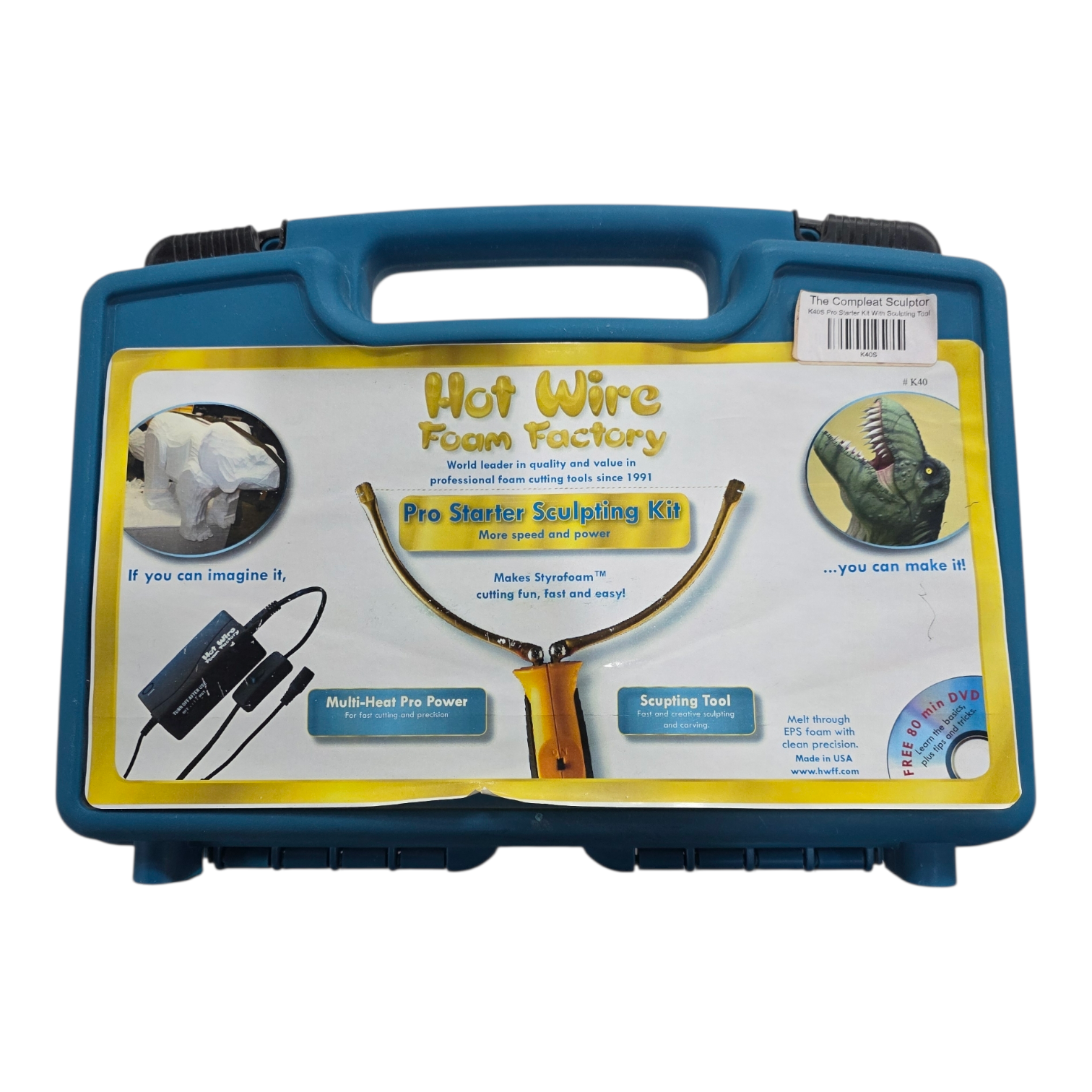 K40S Pro Starter Kit With Sculpting Tool - The Compleat Sculptor – The ...