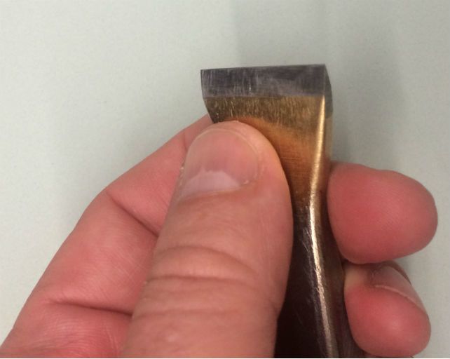 Carbide Pneumatic Flat 1'' Limestone Chisel - The Compleat Sculptor ...