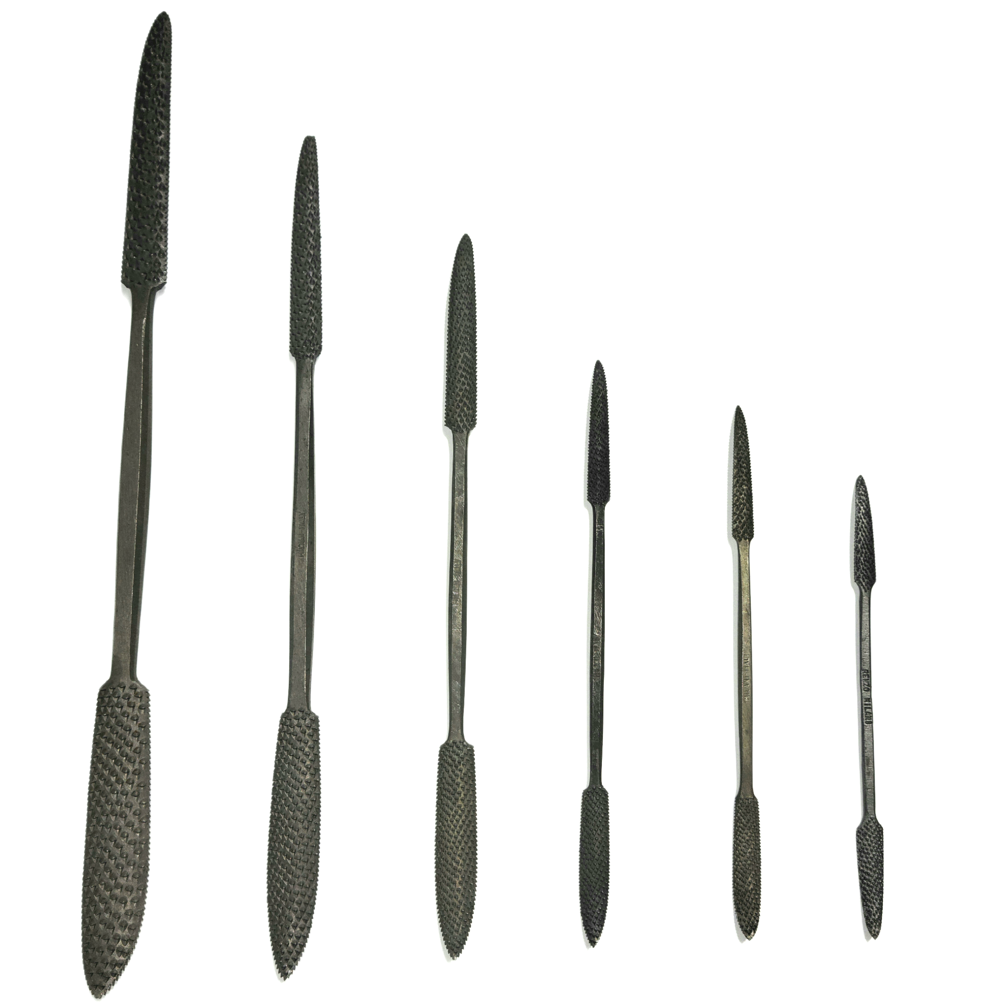 Steel Rifflers & Rasps for Stone – The Compleat Sculptor, Inc