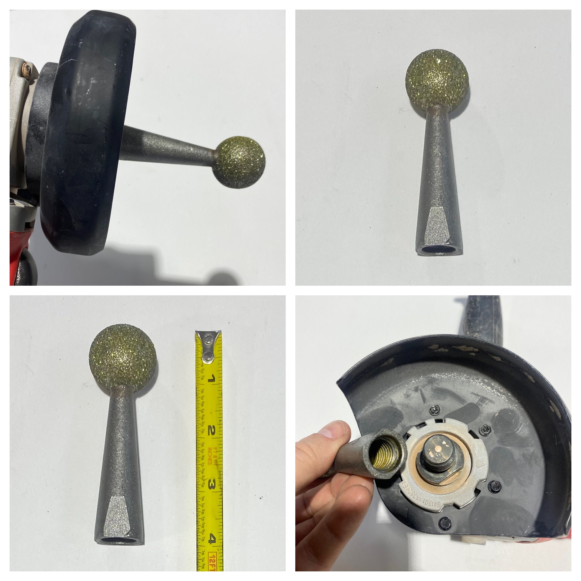 Diamond Router Sphere 1-3/16" (30mm) 5/8"-11 – The Compleat Sculptor, Inc