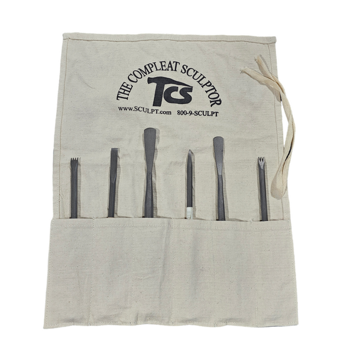 6 Pocket Tool Roll - The Compleat Sculptor – The Compleat Sculptor, Inc