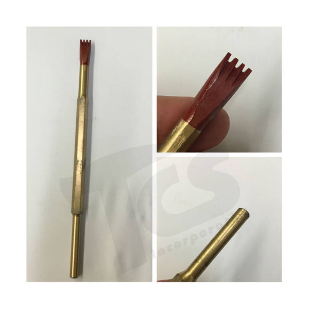 Carbide Pneumatic 4 Tooth Chisel (7.5mm shank-type E) - The Compleat ...