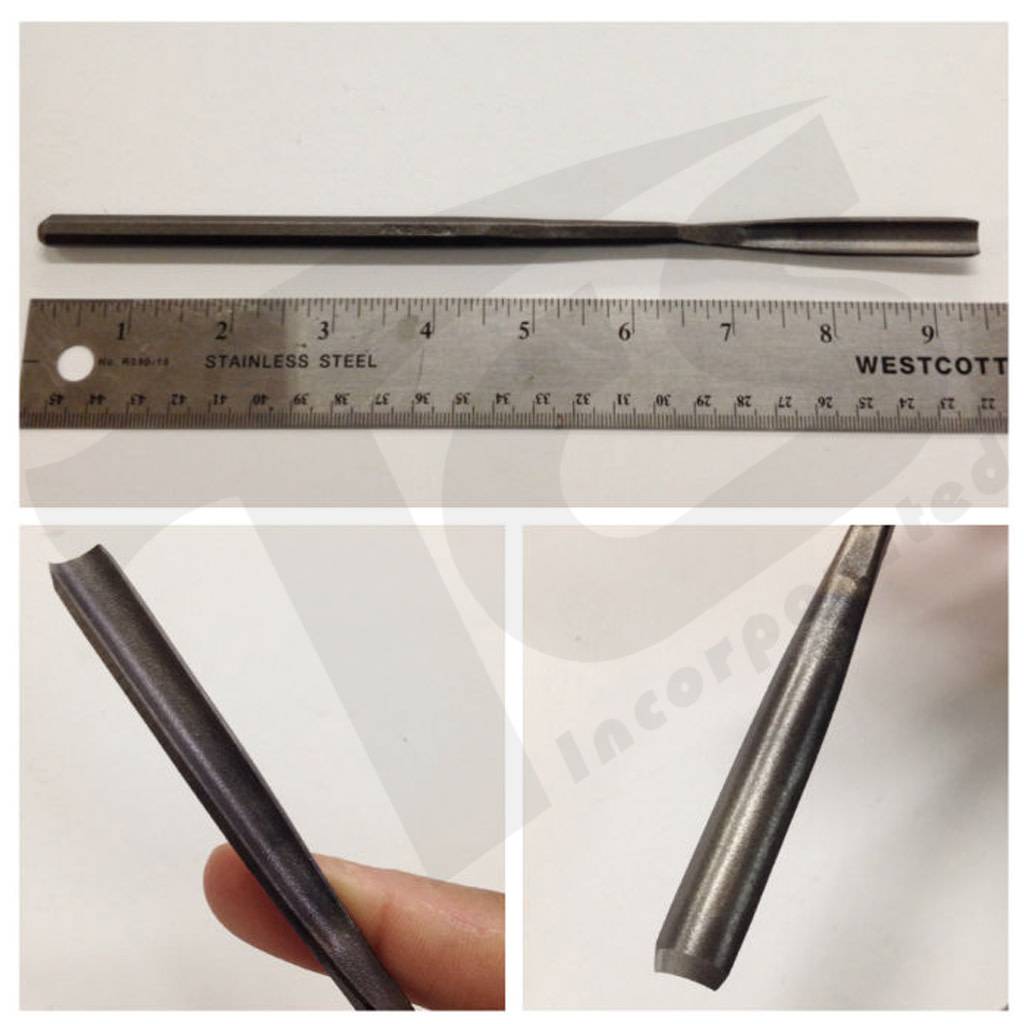 Milani Steel Hand Mini Stone Gouge 8mm - The Compleat Sculptor – The ...
