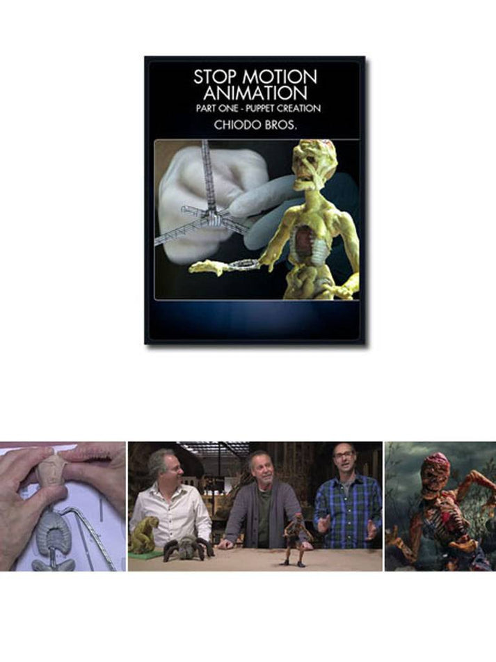 Stop Motion Animation Part 1 Chiodo Bros DVD - The Compleat Sculptor ...