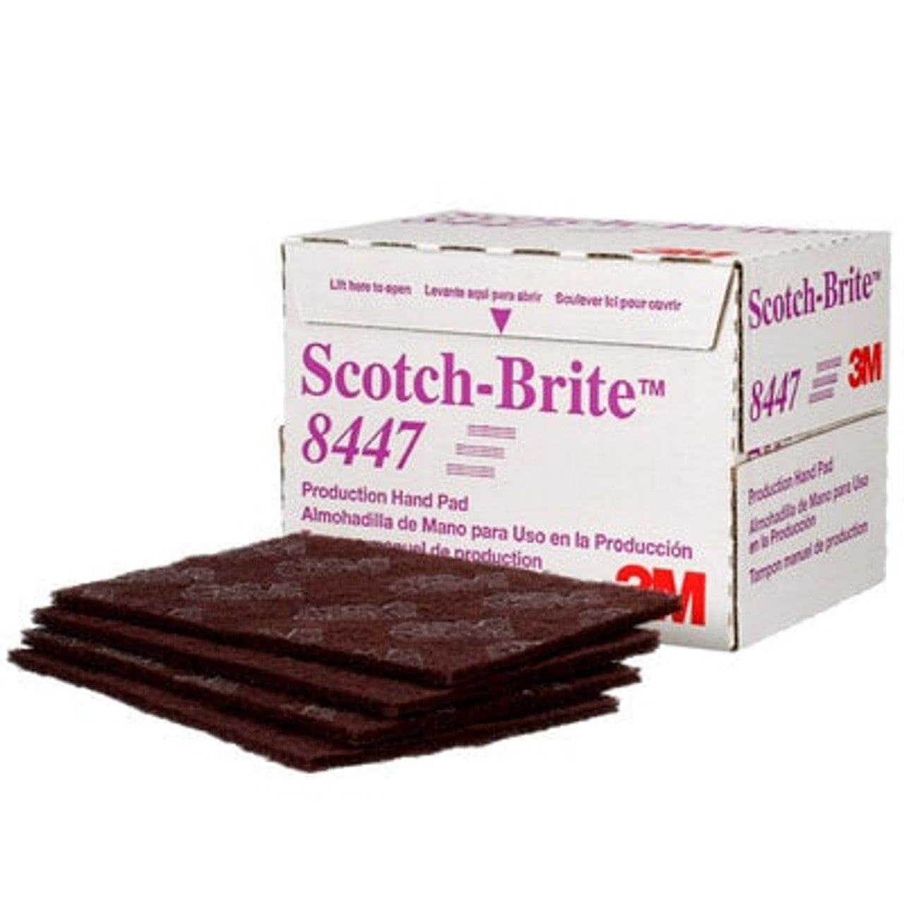 Maroon General Purpose Scotch Brite Hand Pad - The Compleat Sculptor ...