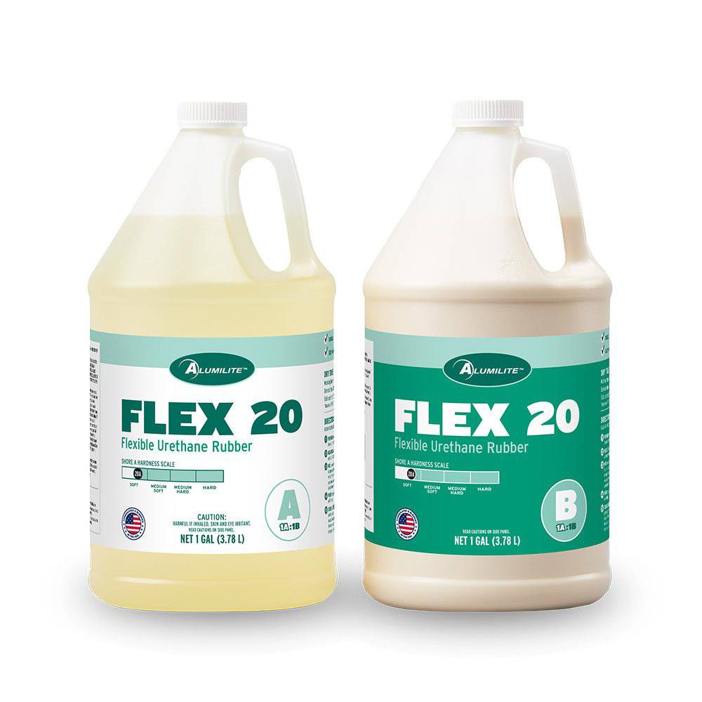 Flex 20 Flexible Urethane Rubber – The Compleat Sculptor, Inc