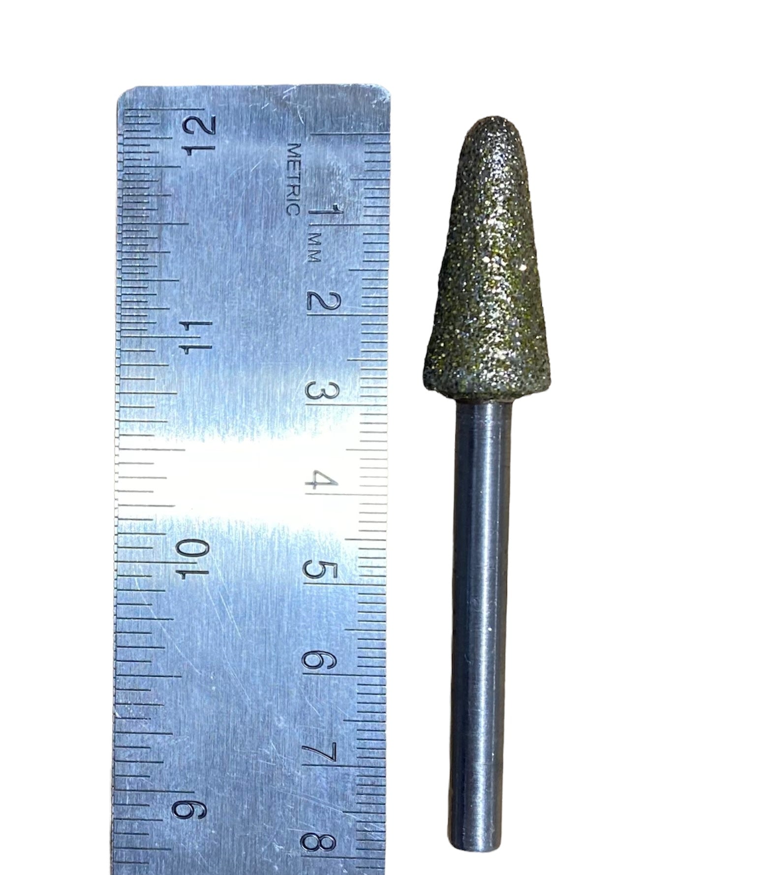 Diamond Burr #06 Taper 1/2x1-1/4" (13-30mm) 1/4" Shaft – The Compleat ...