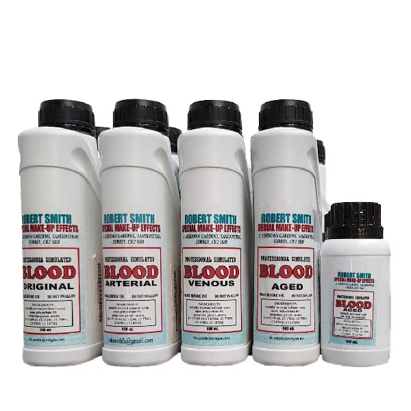 Professional Simulated Blood – The Compleat Sculptor, Inc