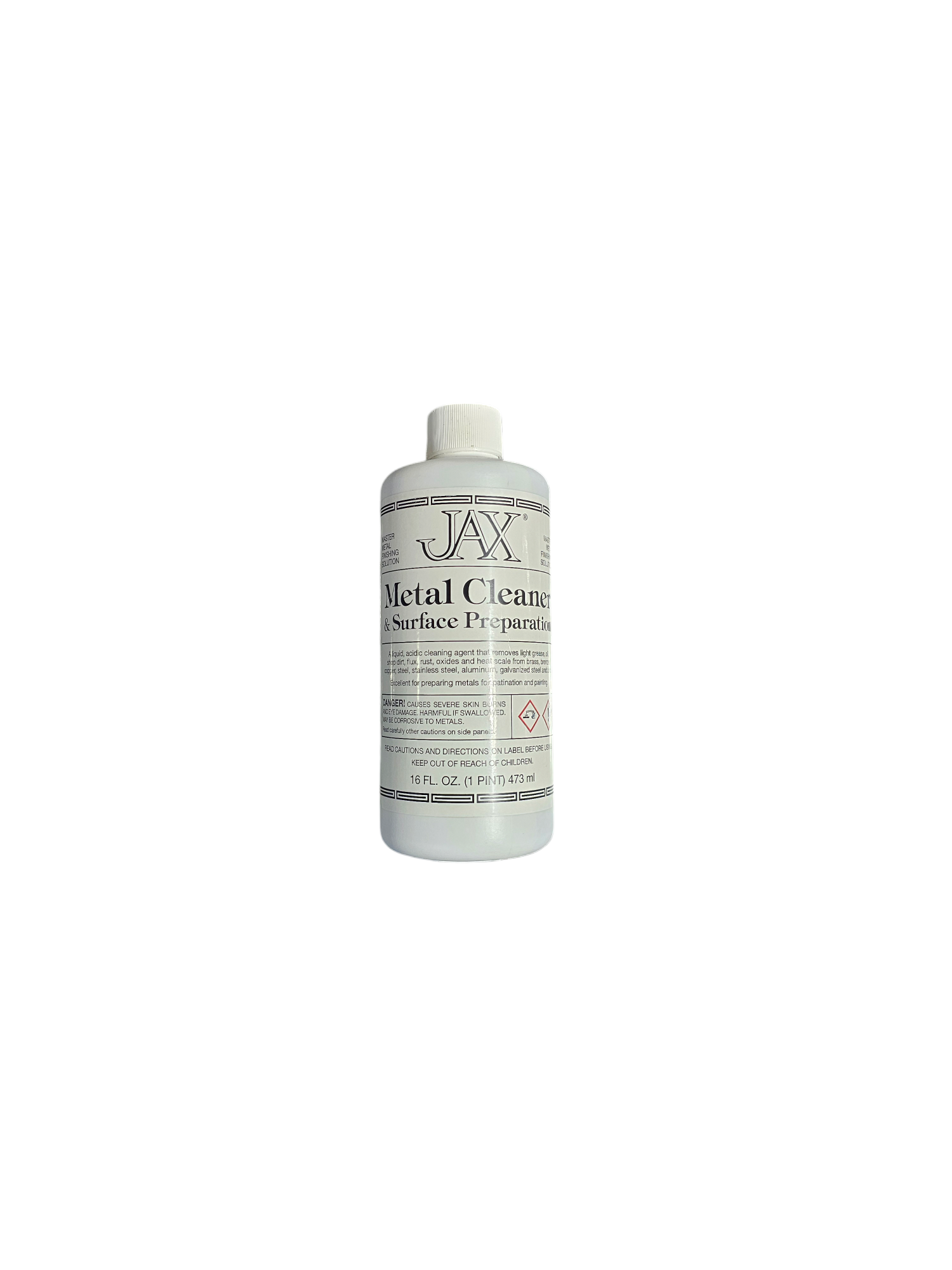 Jax Metal Cleaner And Polish Pint - The Compleat Sculptor – The ...