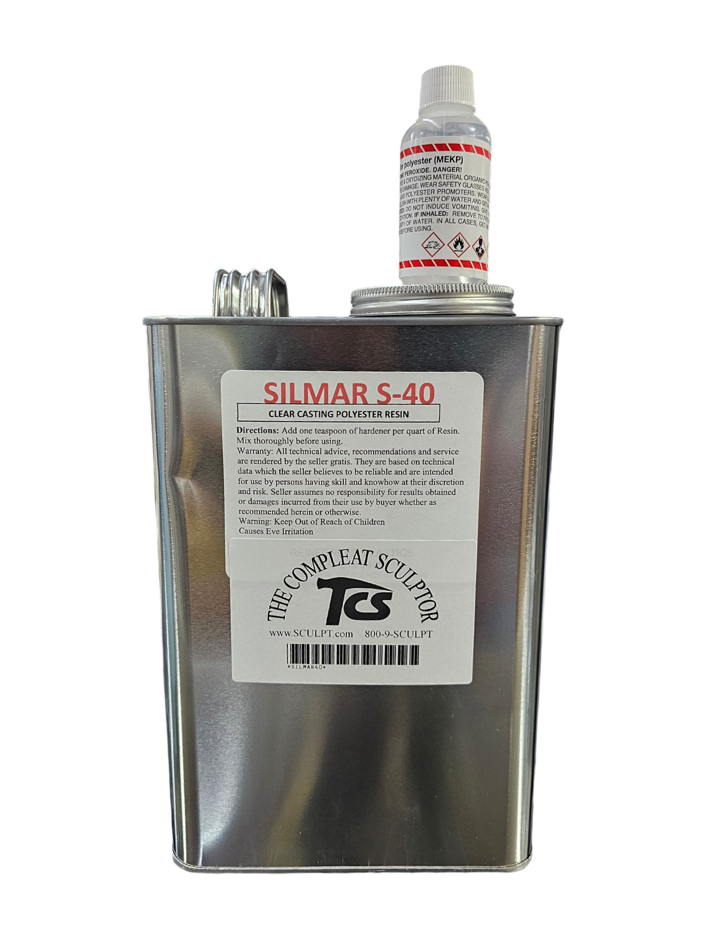 Clear Polyester Casting Resin S40 Gallon Kit – The Compleat Sculptor, Inc
