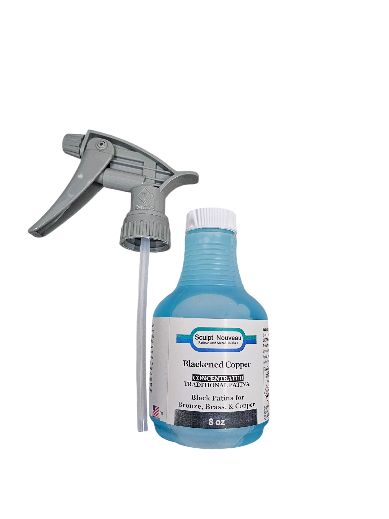 Traditional Blackened Copper Patina 8oz – The Compleat Sculptor, Inc