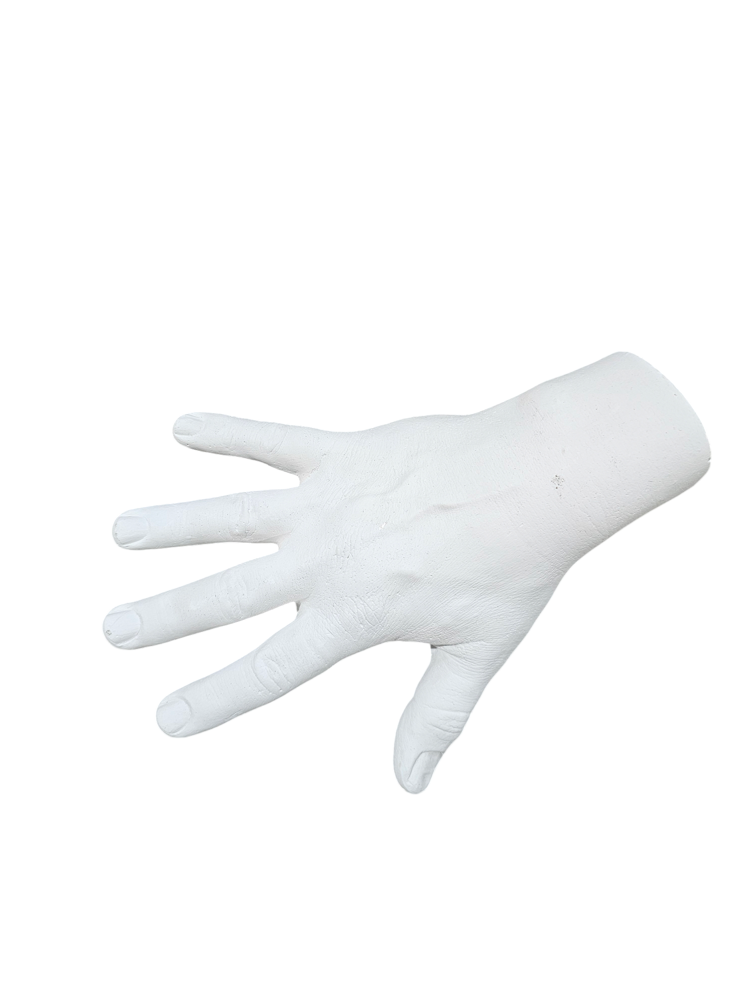 Plaster Mike's Hand (life-sized) – The Compleat Sculptor, Inc