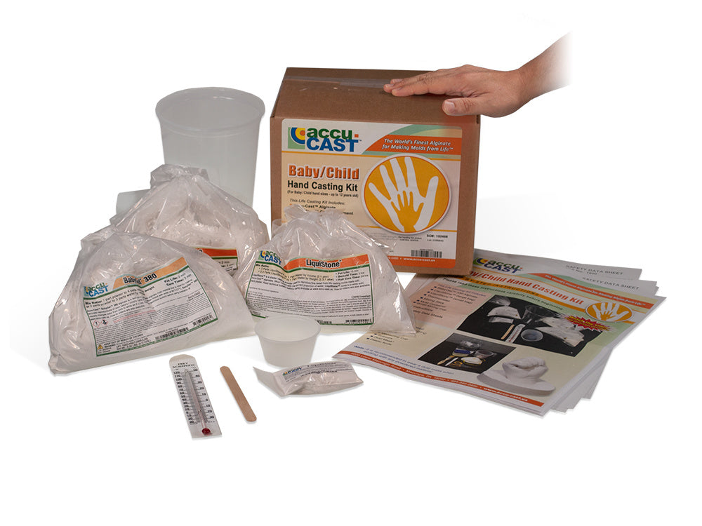 Baby / Child Hand Casting Kit Alginate – The Compleat Sculptor, Inc