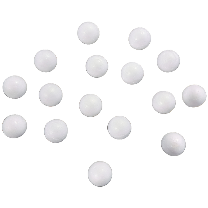 White Bead EPS Foam Ball Shapes – The Compleat Sculptor, Inc