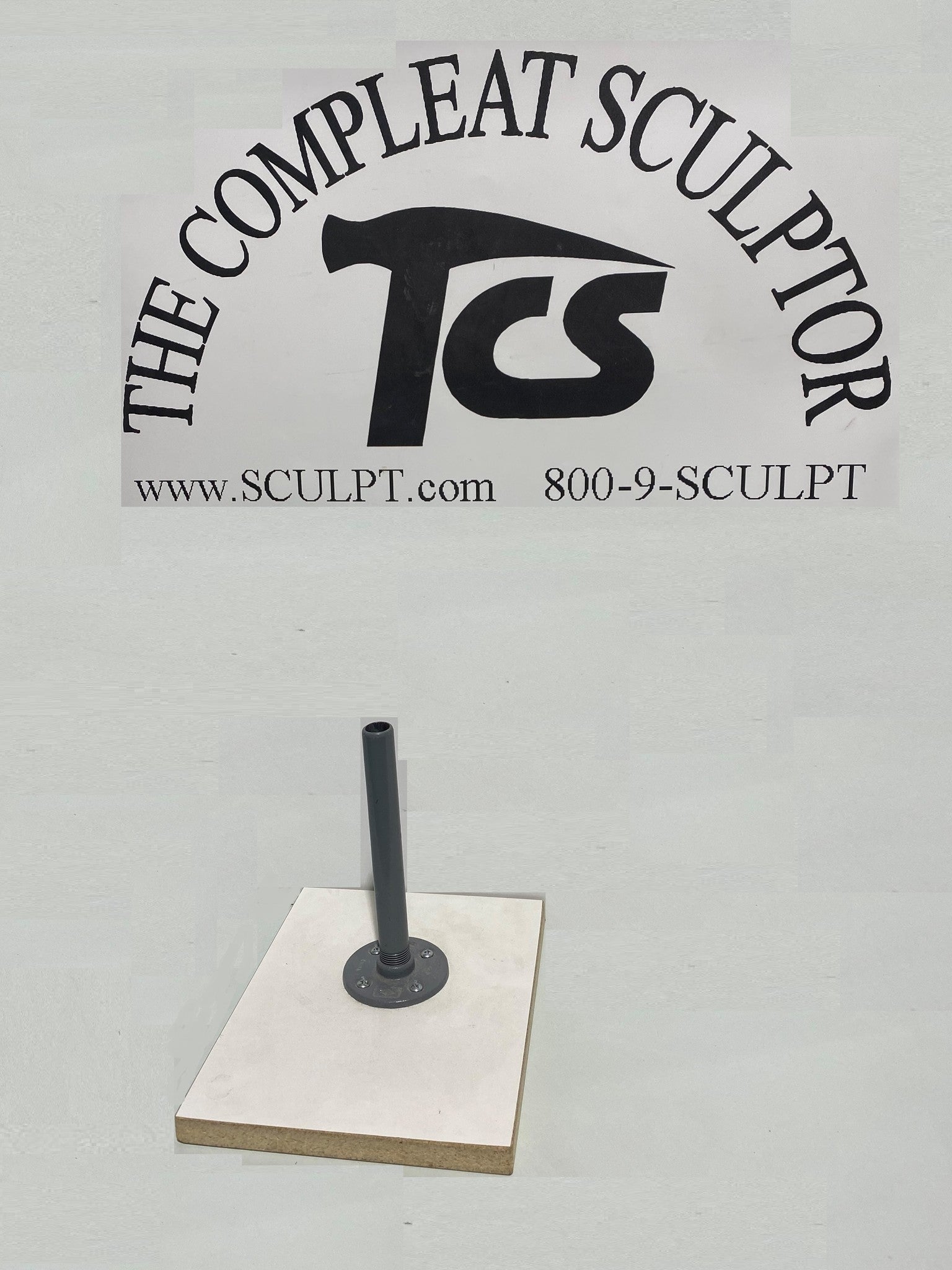 Board And Pipe For Head Armature – The Compleat Sculptor, Inc