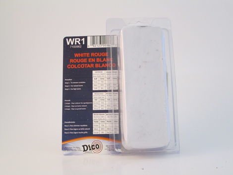 White Rouge Buffing Compound Small Brick - The Compleat Sculptor – The ...