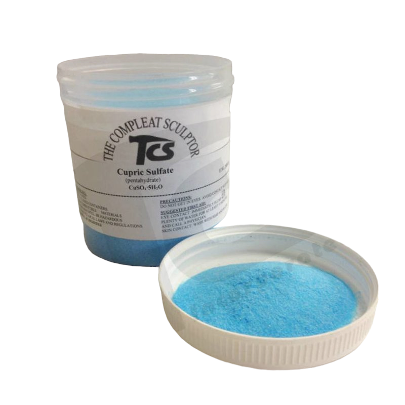 Cupric Sulphate (CuSO4) 1lb - The Compleat Sculptor – The Compleat ...