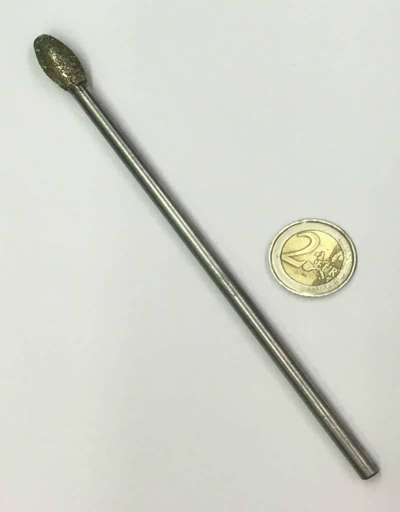 Diamond Burr #02 Flame 10mm -150mm Long Shaft #2 – The Compleat ...