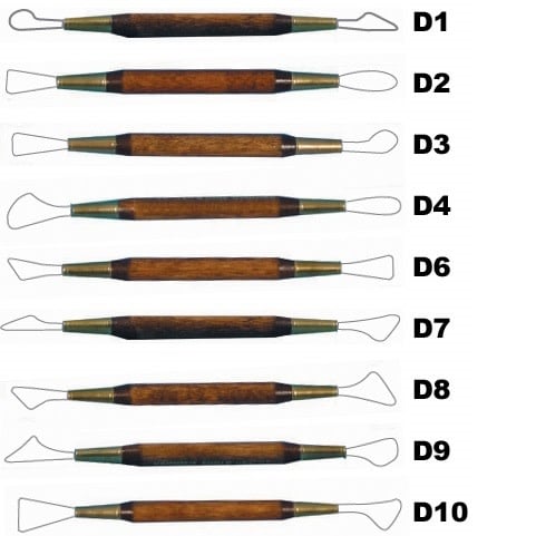 D-Series Double Wire End Tools – The Compleat Sculptor, Inc