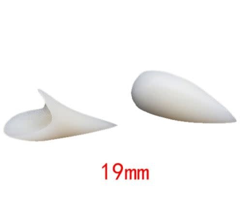 Acrylic Fangs Extra Large (19mm) – The Compleat Sculptor, Inc