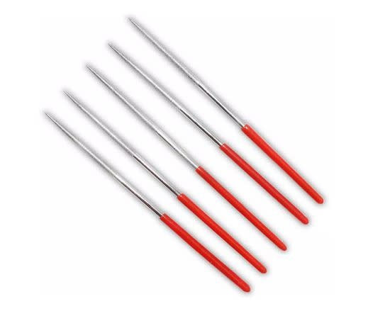 Round Diamond File Set 5pc – The Compleat Sculptor, Inc