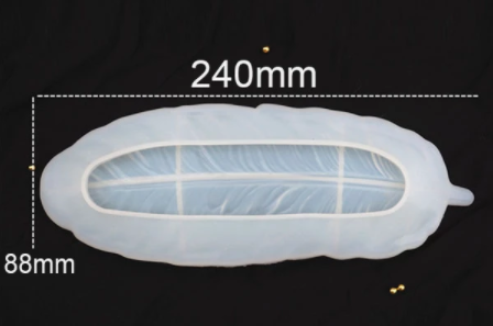 Feather Silicone Mold Large 9x4" – The Compleat Sculptor, Inc