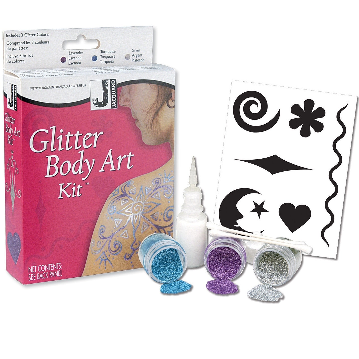 Glitter Body Art Kit – The Compleat Sculptor, Inc
