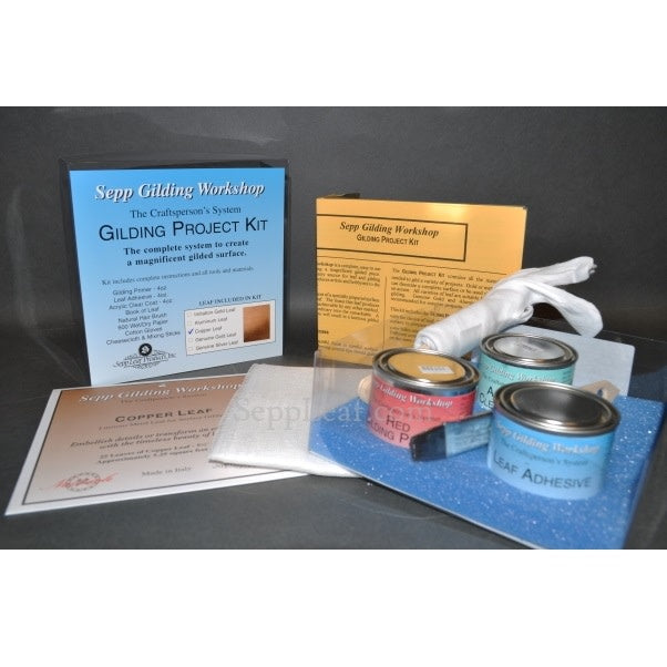 Complete Gilding Kit Copper Leaf – The Compleat Sculptor, Inc