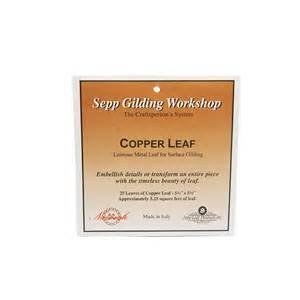 Copper Leaf Book 25 Sheets - The Compleat Sculptor – The Compleat ...
