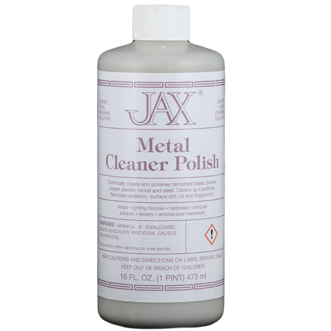 Jax Metal Cleaner And Polish Pint - The Compleat Sculptor – The ...
