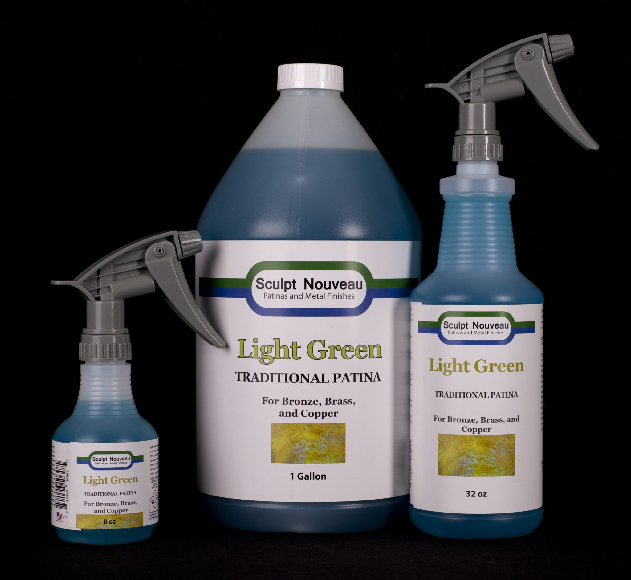 Traditional Light Green Patina – The Compleat Sculptor, Inc