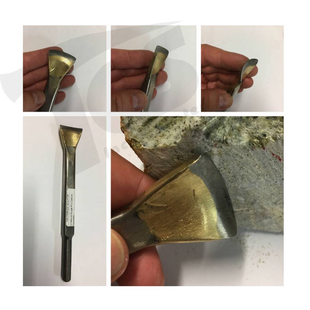 Limestone Gouge #12 Carbide Pneumatic - The Compleat Sculptor – The ...